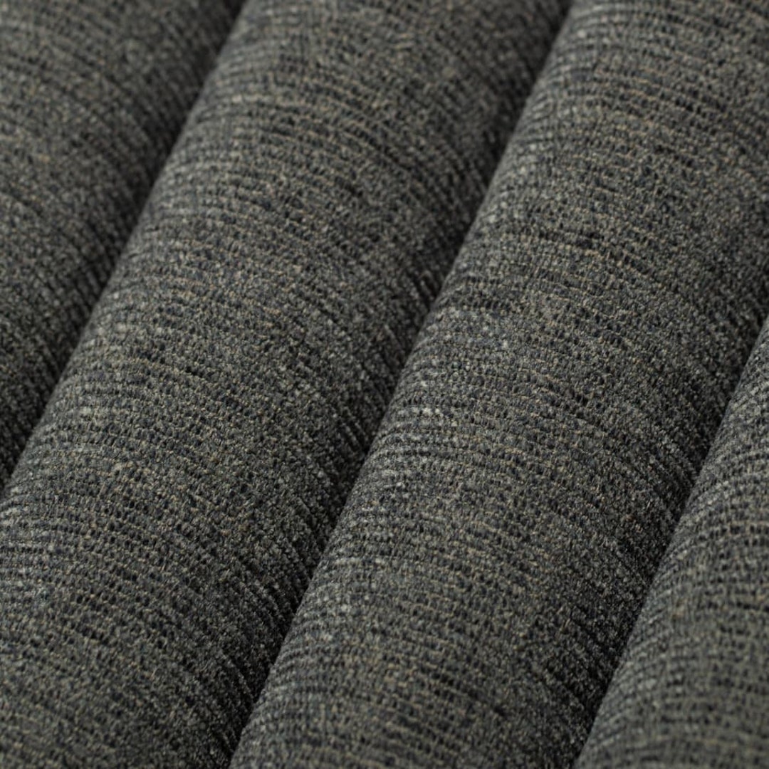 Blue Chenille Textured Upholstery Fabric by the Yard - SKU: Immanuel ...
