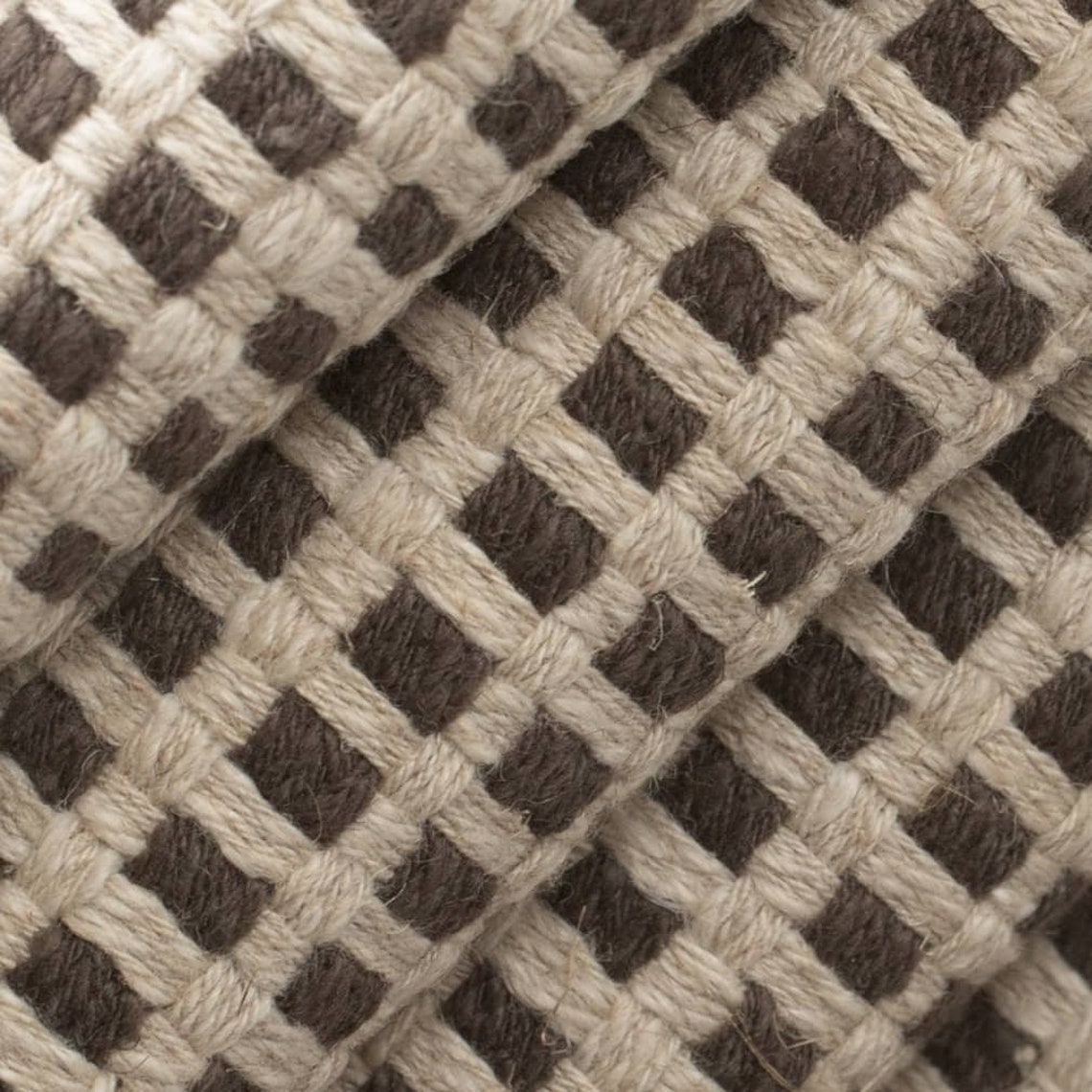 Brown Small Scale Woven Pattern Upholstery Fabric by the Yard - SKU ...