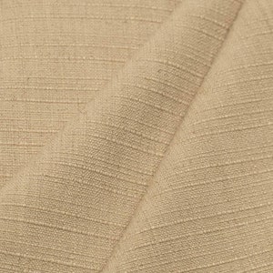 Natural Linen Look Textured Upholstery Fabric by the Yard - SKU ...
