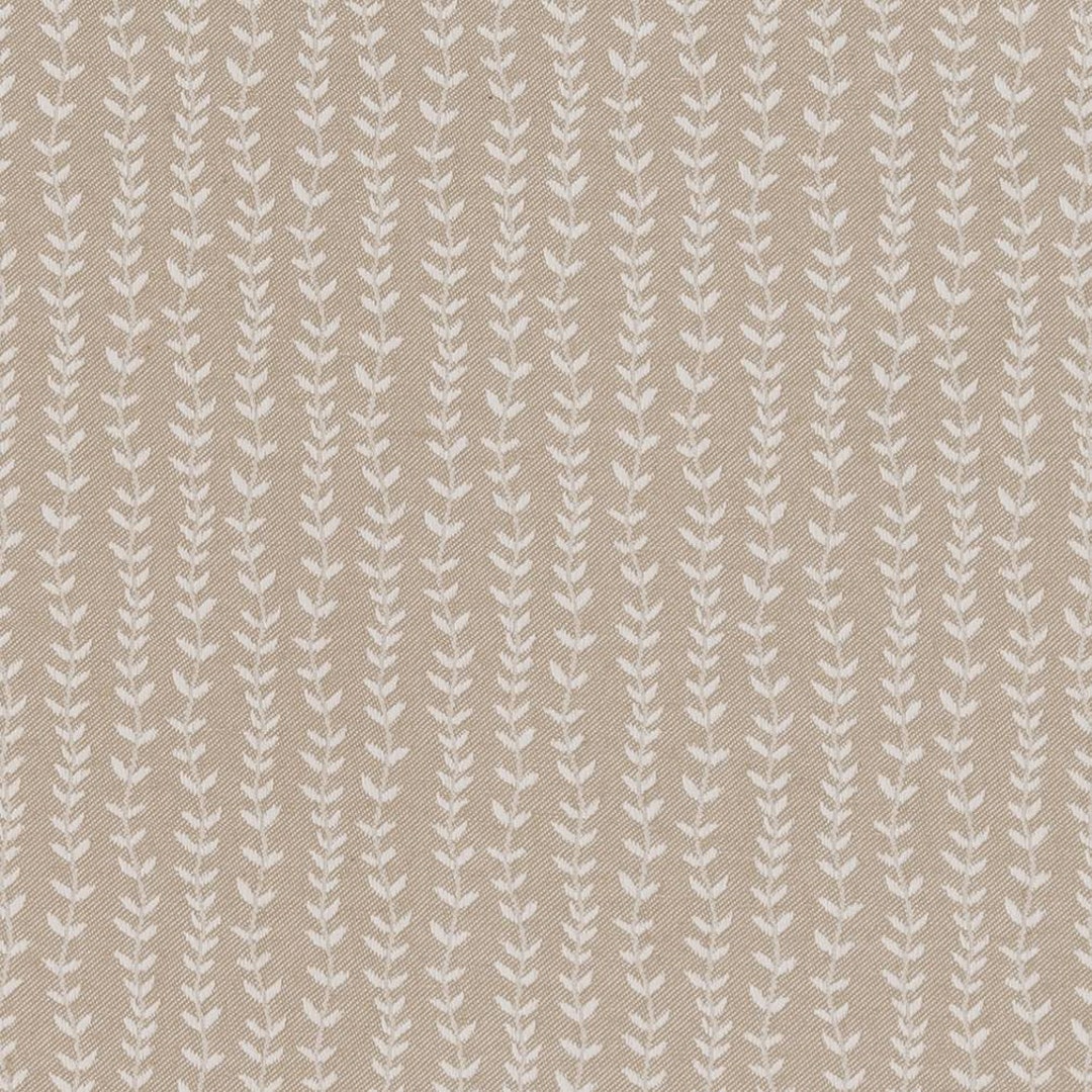 Natural Leaves Small Scale Woven Pattern Upholstery Fabric by the Yard ...