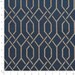 Blue Abstract Geometric Woven Pattern Upholstery Fabric by the Yard SKU ...