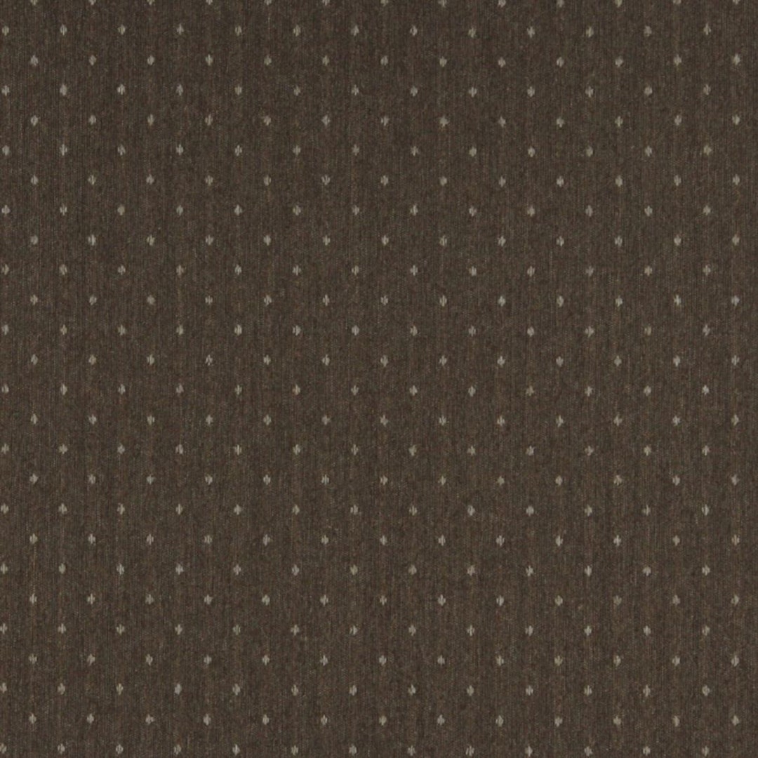 Two Toned Brown Dotted Country Style Upholstery Fabric by the Yard ...