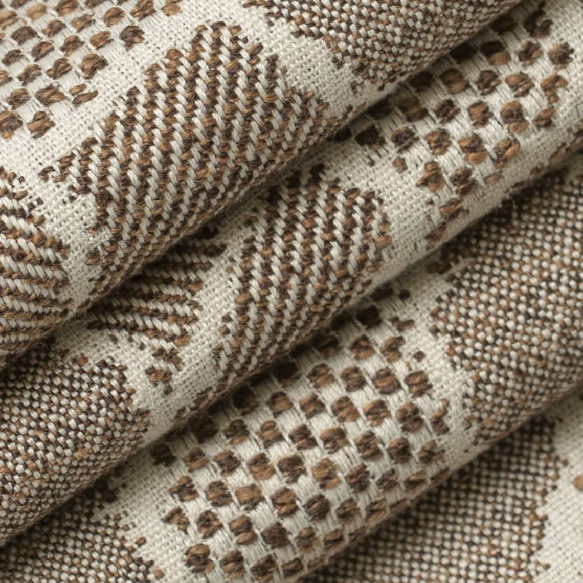 Brown Fade Resistant Animal Print Woven Pattern Upholstery Fabric by ...