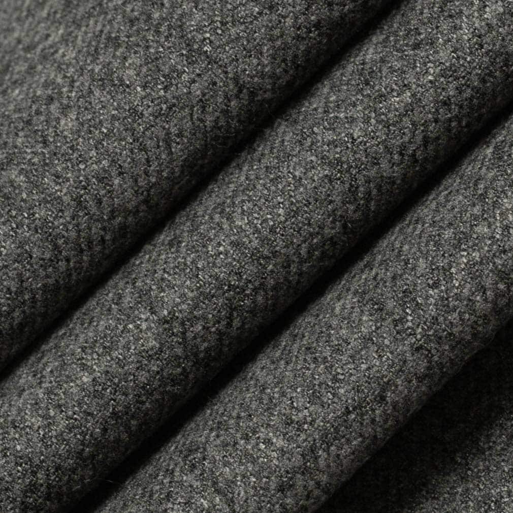 Grey Textured Tweed Upholstery Fabric by the Yard - SKU: Clark Shadow ...