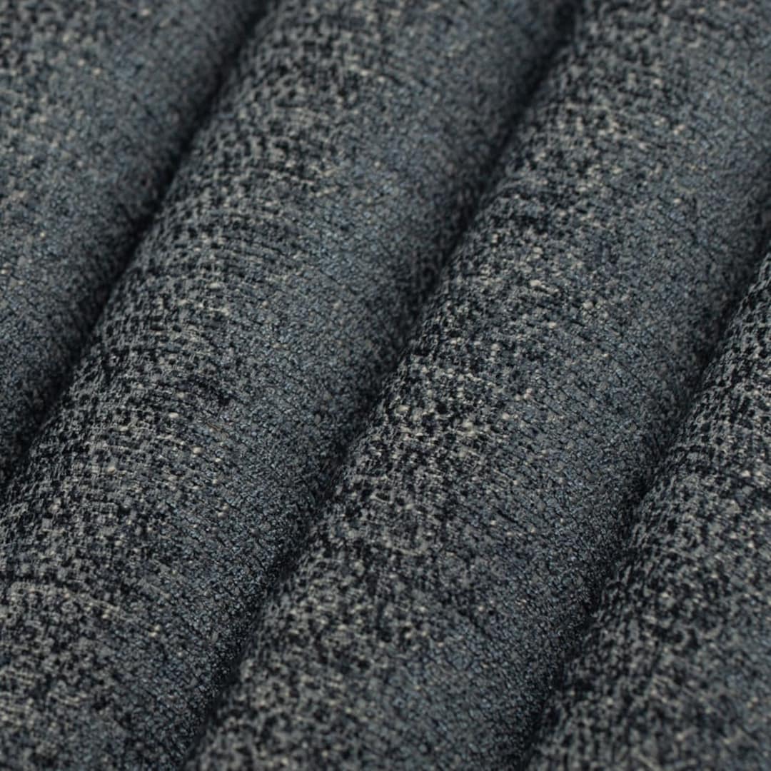 Blue Chenille Textured Upholstery Fabric by the Yard - SKU: Maria ...
