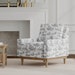 Black Toile Print Upholstery Fabric by the Yard - SKU: Blair Black - Etsy