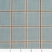 Blue Plaid Linen Look Woven Pattern Upholstery Fabric by the Yard - SKU ...