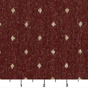 Rustic Red and Beige Dotted Country Style Upholstery Fabric by the Yard ...
