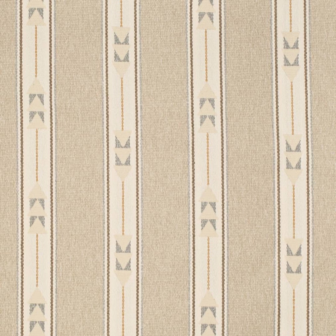 Beige Made in America Crypton Global Southwestern Stripe Woven Pattern ...