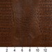 Brown Crocodile Faux Leather Vinyl by the Yard | Pattern # G033 - Etsy