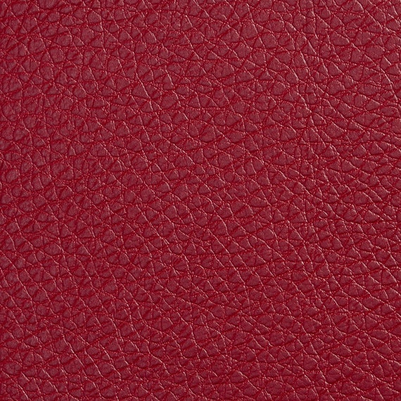 Red Upholstery Grade Recycled Leather bonded Leather by the | Etsy
