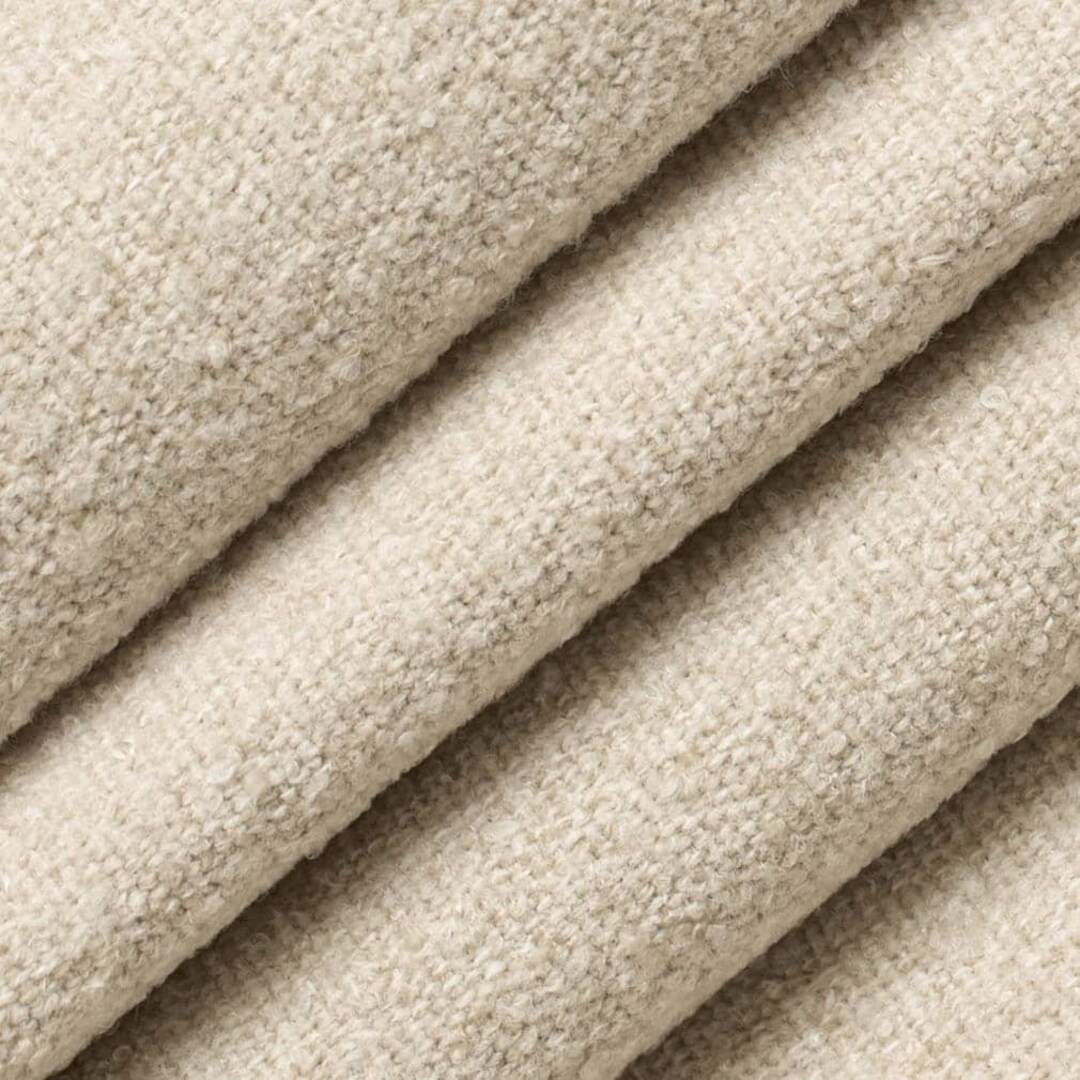 Natural Textured Tweed Upholstery Fabric by the Yard - SKU: Everett ...