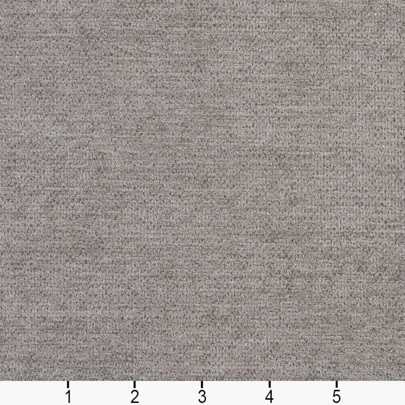 Aluminum Grey Woven Soft Crypton Home Upholstery Fabric by the | Etsy