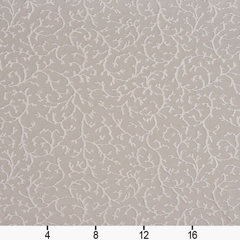Grey Abstract Matelasse Woven Pattern Upholstery Fabric by the Yard ...