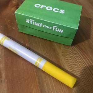 Crocs Mini Shoe Box---digital DOWNLOAD &PRINT - Etsy