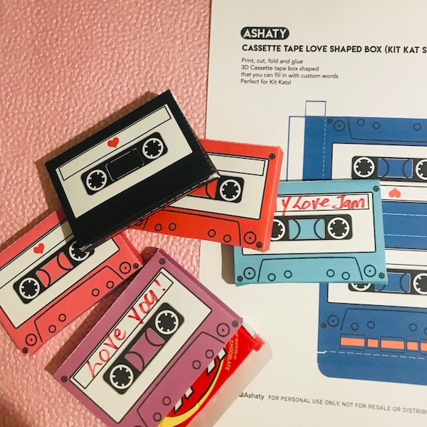 Cassette Tape Printable - Etsy