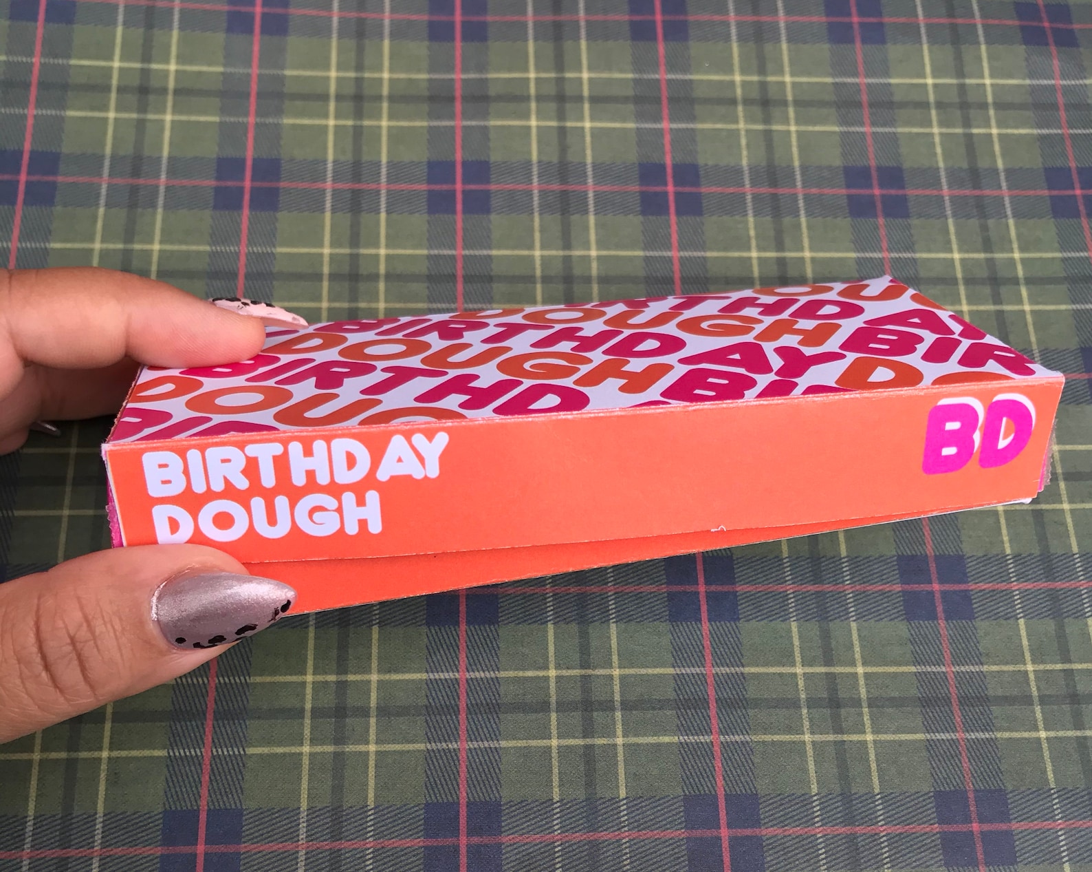 Mini Birthday Dough-nut Box Money Holder/ Gift Card***digital Download ...