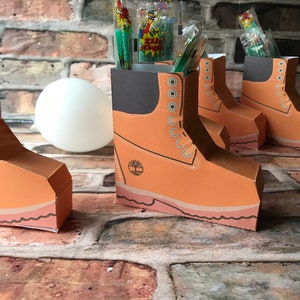 Mini Timbs Paper Boot DOWNLOAD & PRINT PDF - Etsy