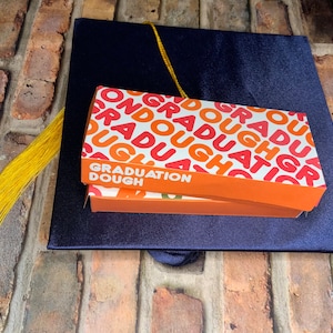Mini GRADUATION Dough-nut Box Money Holder/ Gift Card***digital ...
