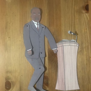 Download Print Martin Luther King Jr Puppet - Etsy
