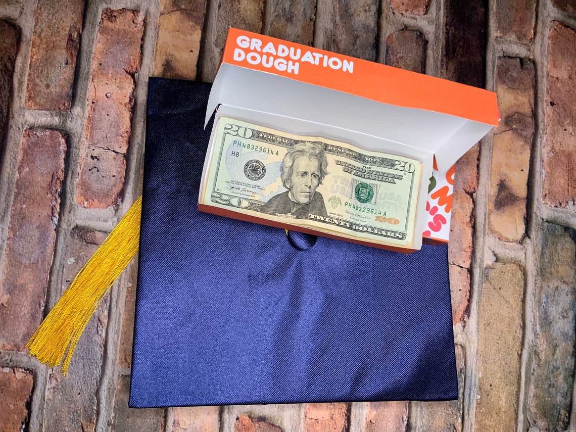Mini GRADUATION Dough-nut Box Money Holder/ Gift Card***digital ...