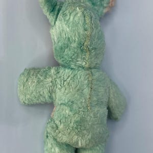 Vintage Stuffed Bunny, Kid Face, Rubber Faced Doll, Plastic Face, Plush ...