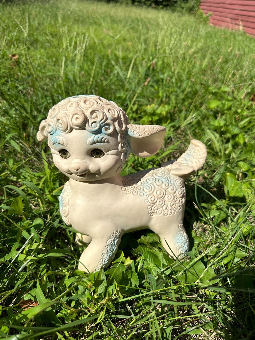 Vintage 1961 Edward Mobley Arrow Rubber Co, Squeak Toy, Sheep, Lamb ...