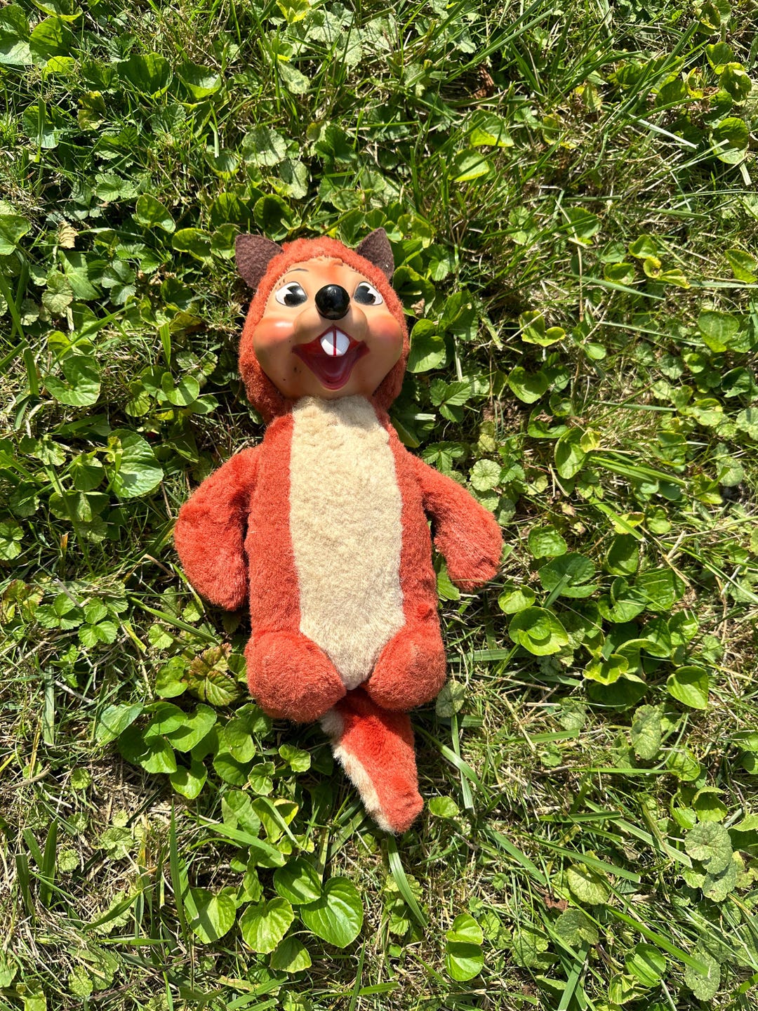 Vintage Timely Toys Alvin and Chipmunks Stuffed Rubber Face Chipmunk ...