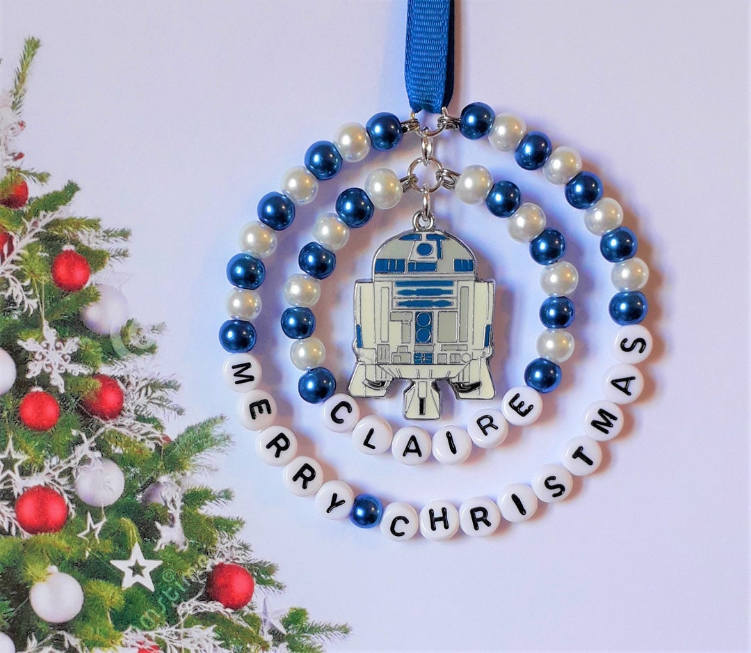 Personalised R2-D2 Star Wars Character Christmas Tree Decoration - Etsy