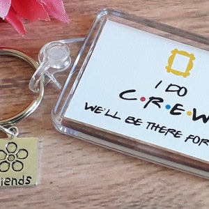 Friends Theme Hen Party Keyring Favours - Im the Bride - I Do Crew ...
