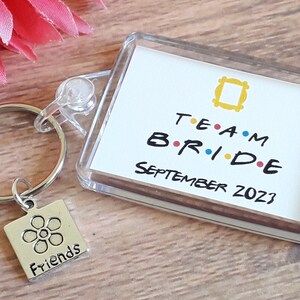 Friends Theme Hen Party Keyring Favours - Im the Bride - I Do Crew ...