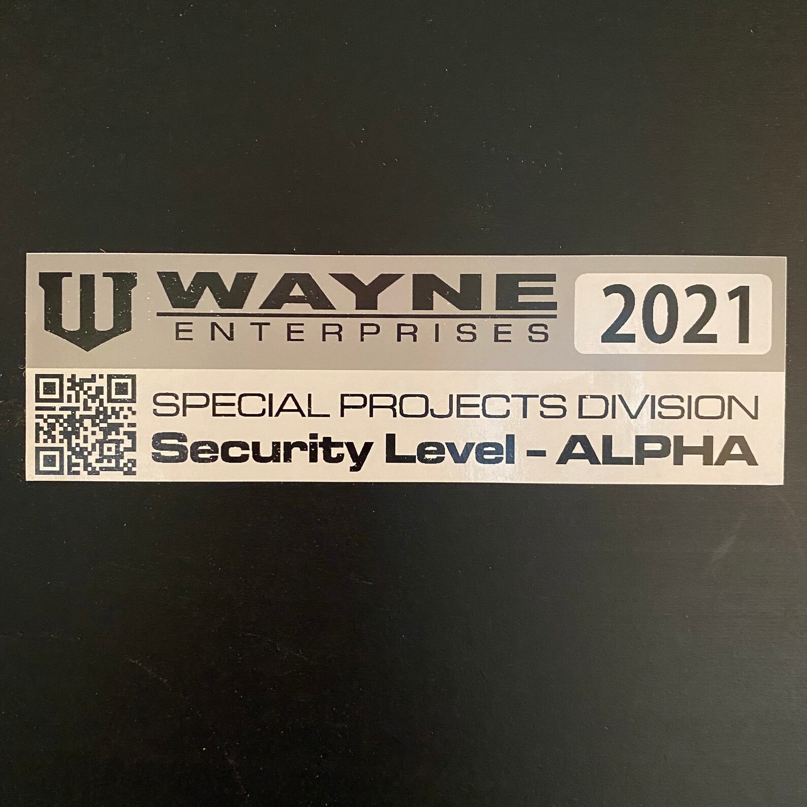 Wayne Enterprises Parking Decal - Etsy