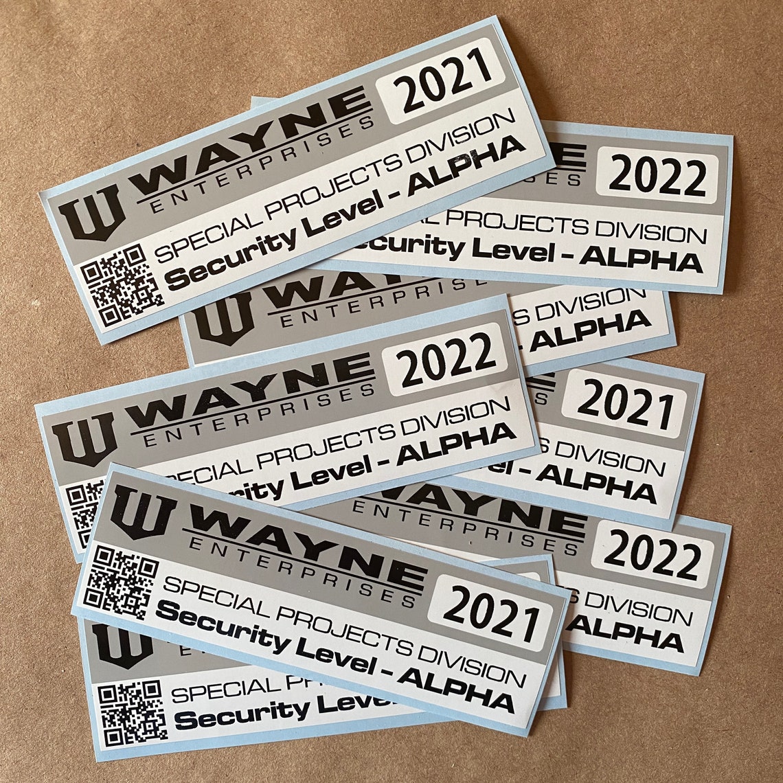 Wayne Enterprises Parking Decal - Etsy