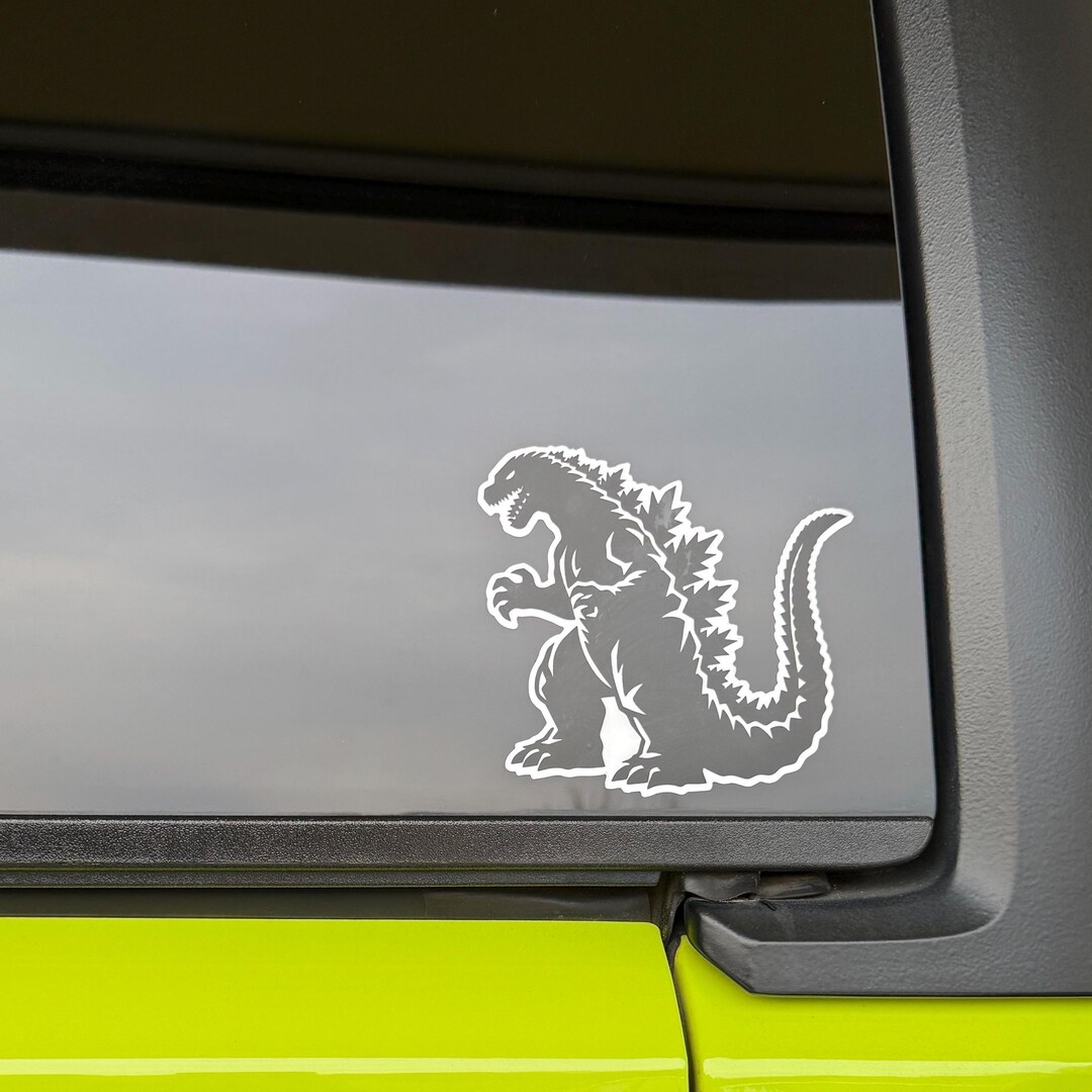 Godzilla Decal - Etsy