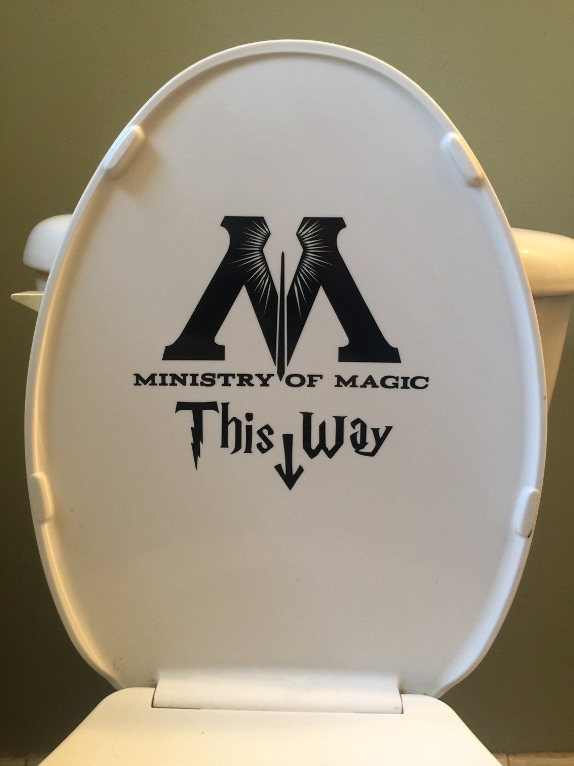 Ministry of Magic Decal - Etsy