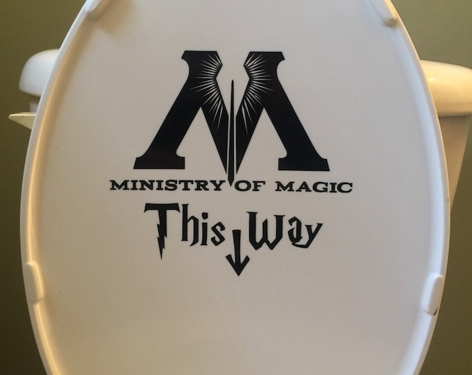 Ministry of Magic Decal - Etsy