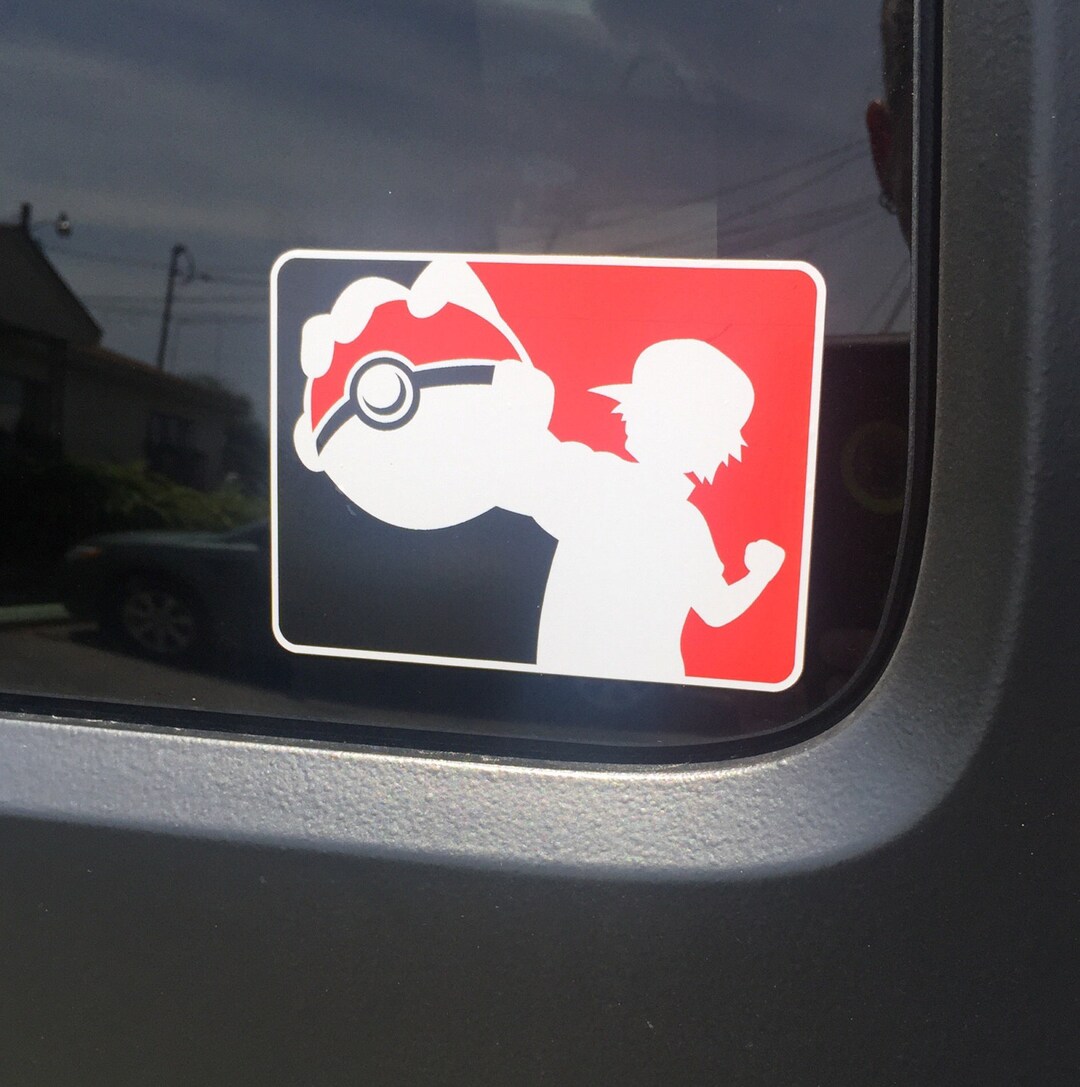 Pokémon Go Trainer Decal - Etsy