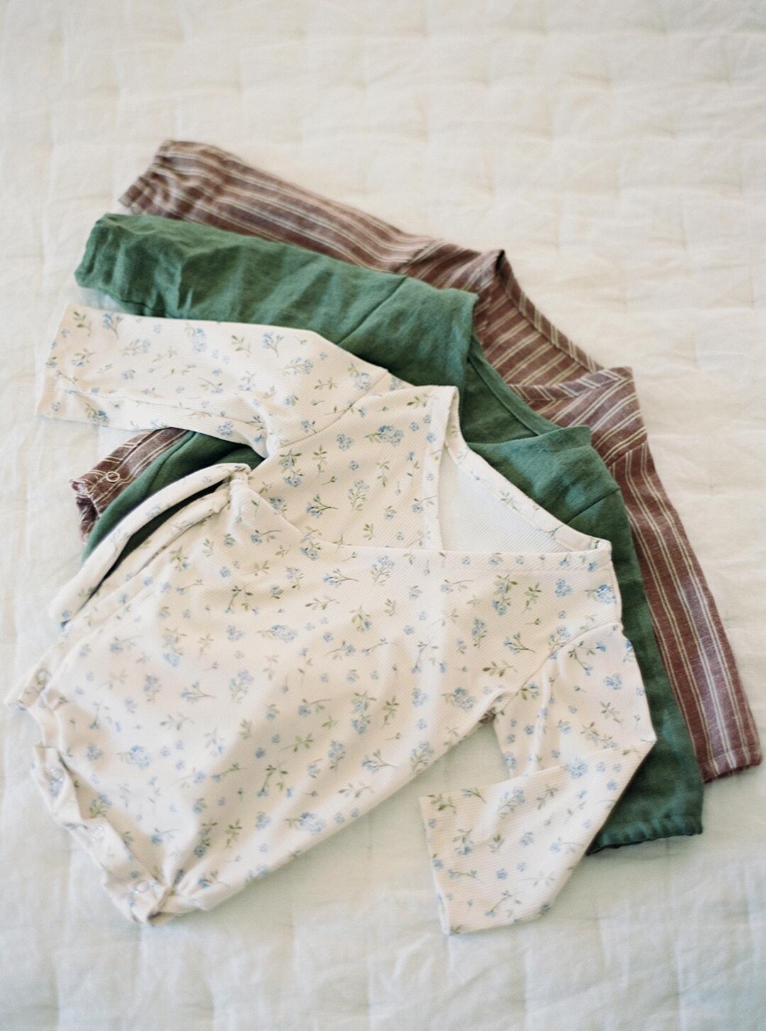 Baby Wrap Onesie PDF Sewing Pattern | How to Sew Baby Clothes | the ...