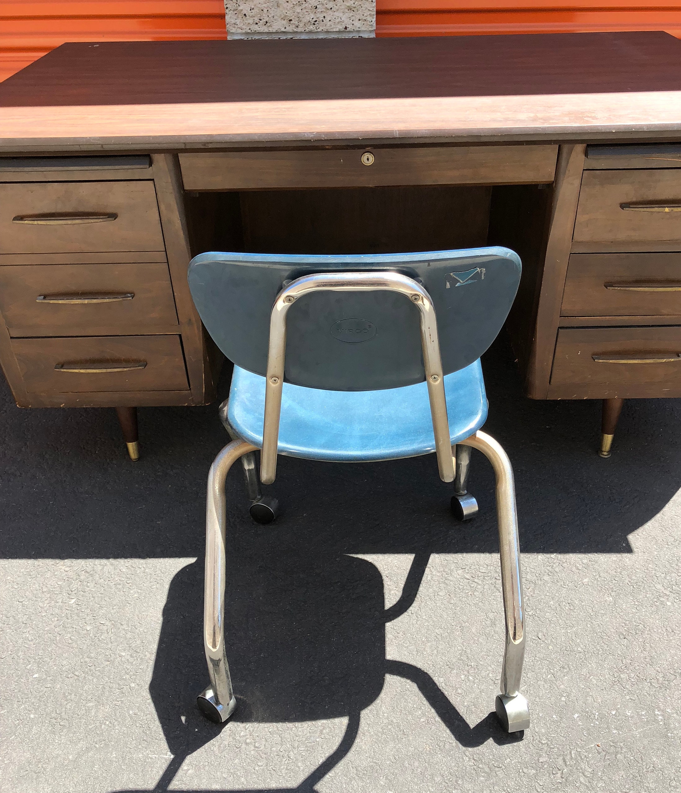 Vintage Virco Chair - Etsy