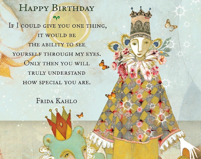 Sacredbee Card 576 Through My Eyes Birthday Card - Etsy