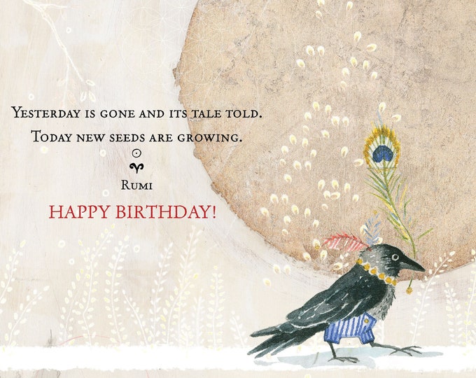Sacredbee Card 539 New Seeds Birthday - Etsy