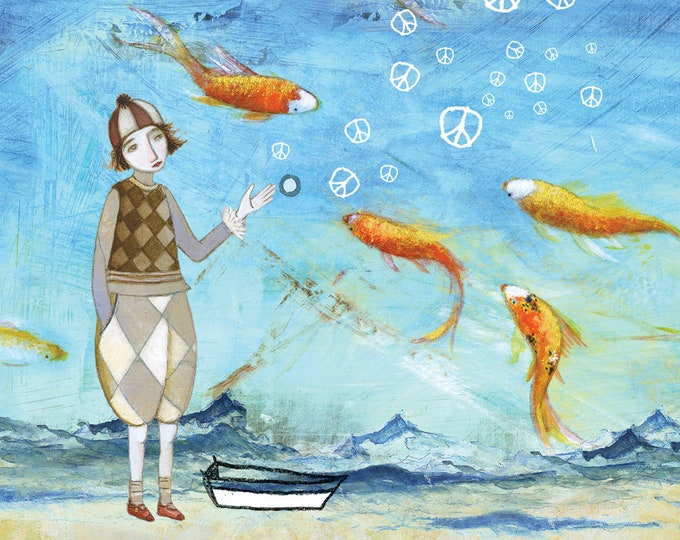 Sacredbee Card 456 Koi Dream - Etsy