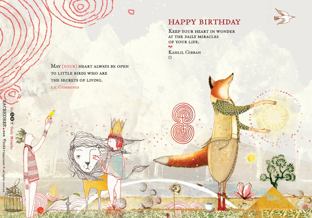 Sacredbee Card 580 Daily Miracles - Etsy