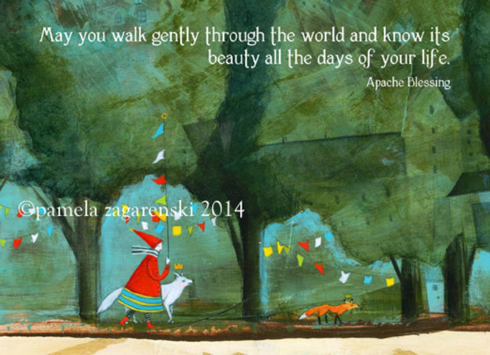 Sacredbee Card 166 Apache Blessing - Etsy