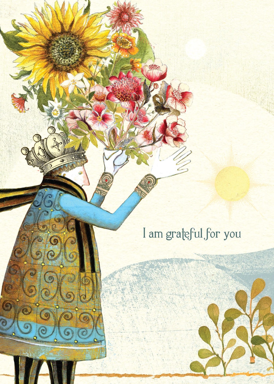Sacredbee Card 492 Grateful - Etsy
