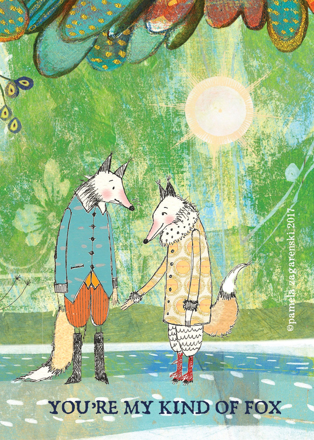 Sacredbee Card 441 My Fox - Etsy