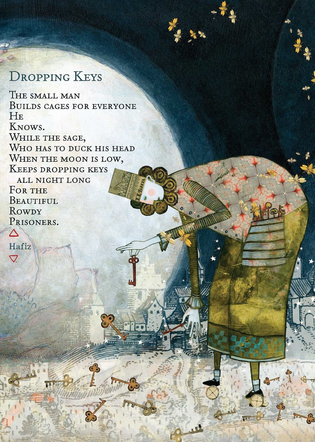 Sacredbee Card 216 Dropping Keys - Etsy