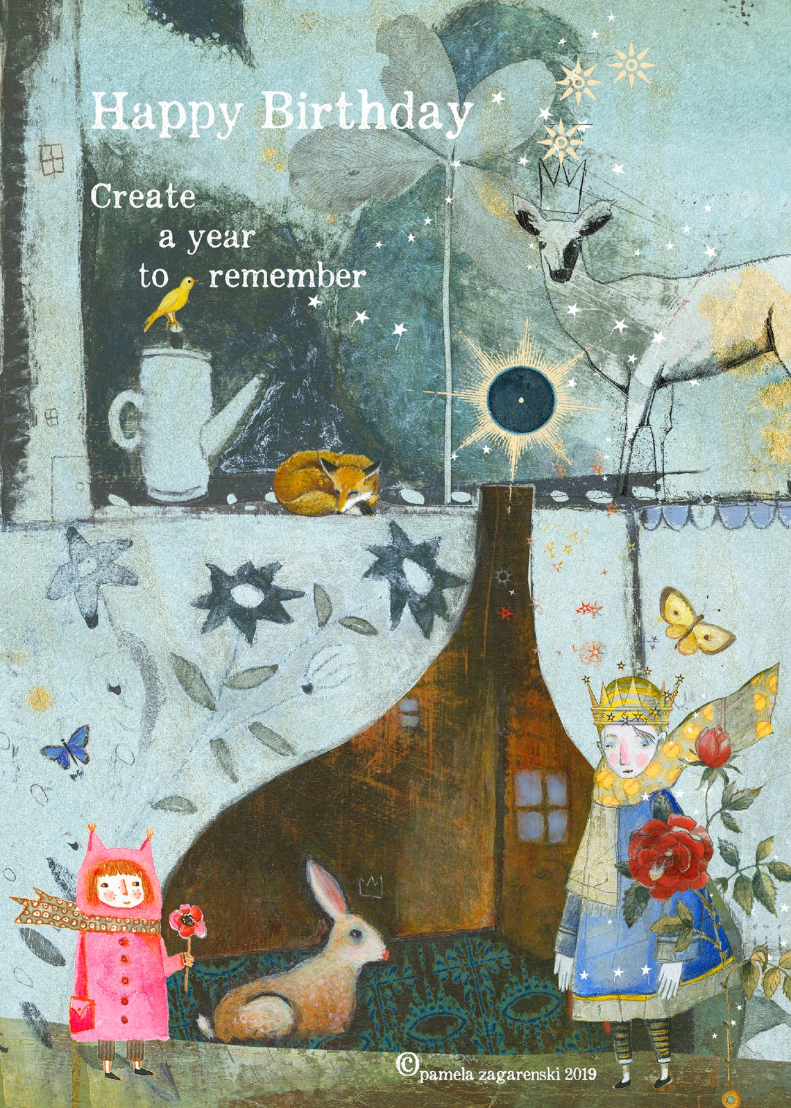 Sacredbee Card 515 Create Birthday - Etsy