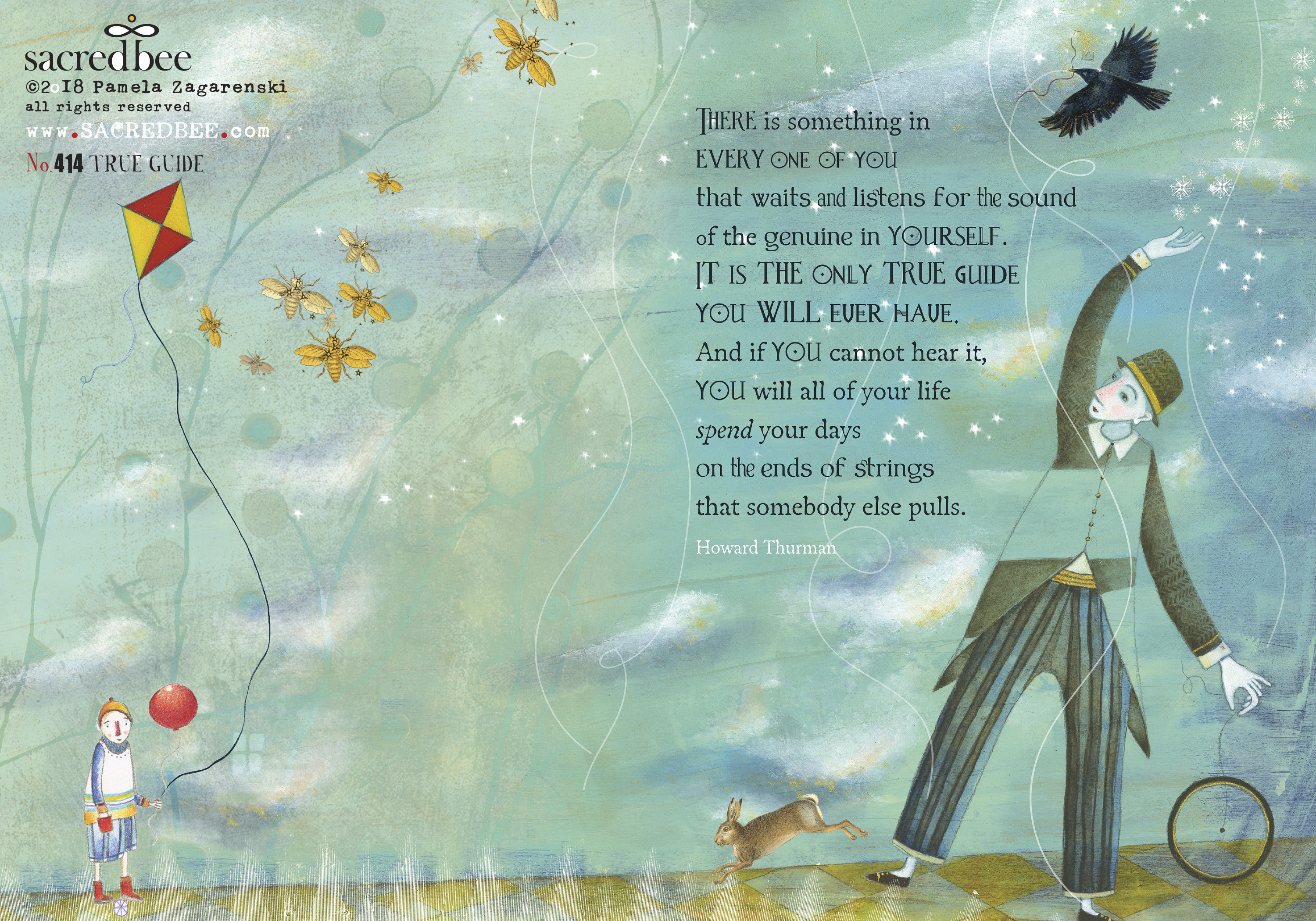 Sacredbee Card 414 TRUE GUIDE | Etsy
