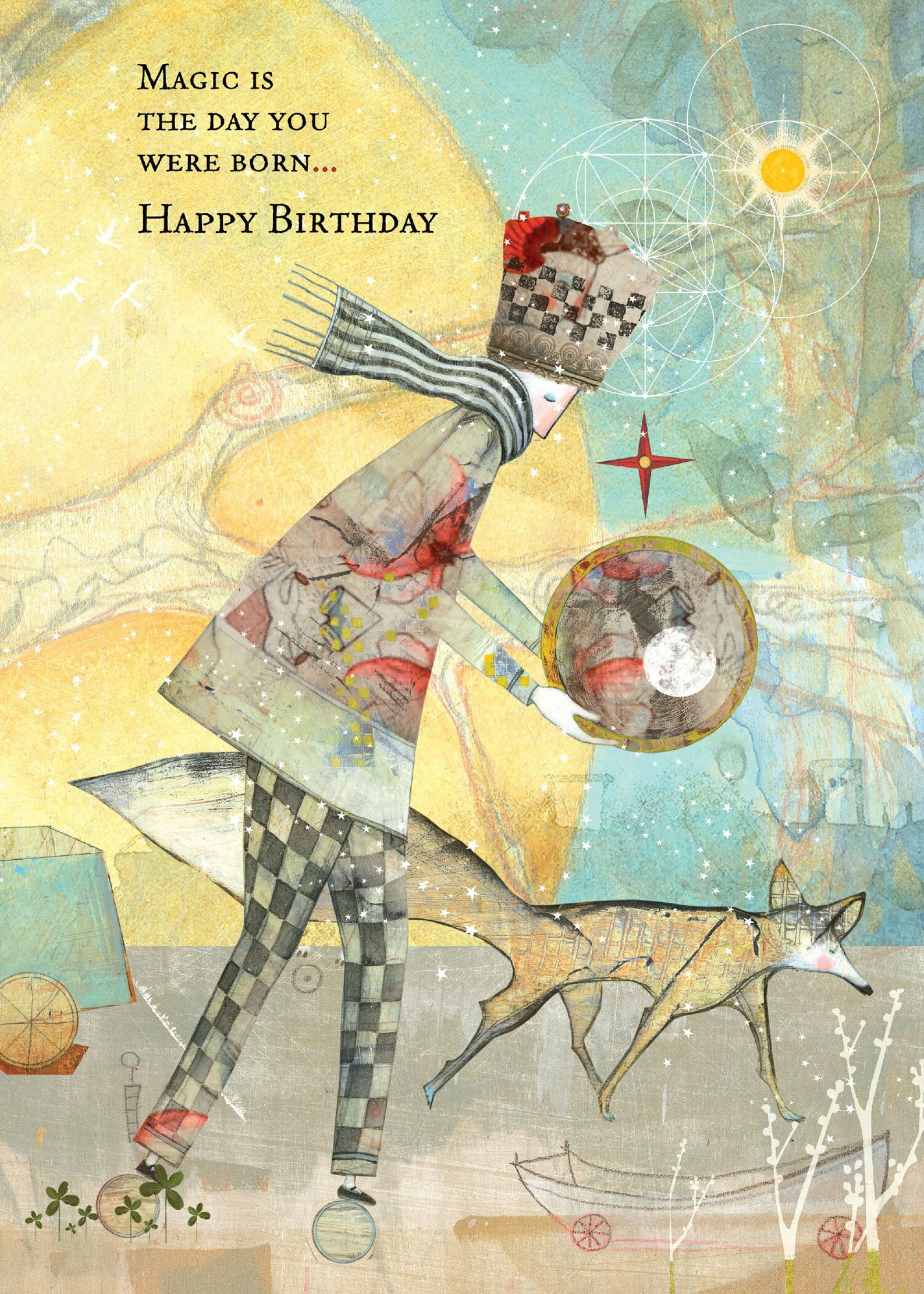 Sacredbee Card 180 Magic Birthday Card - Etsy UK